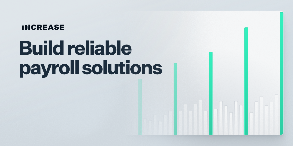 Payroll — Increase