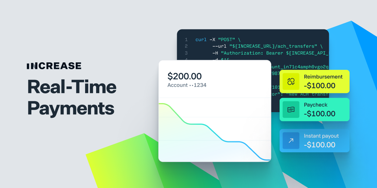 Real-Time Payments — Increase