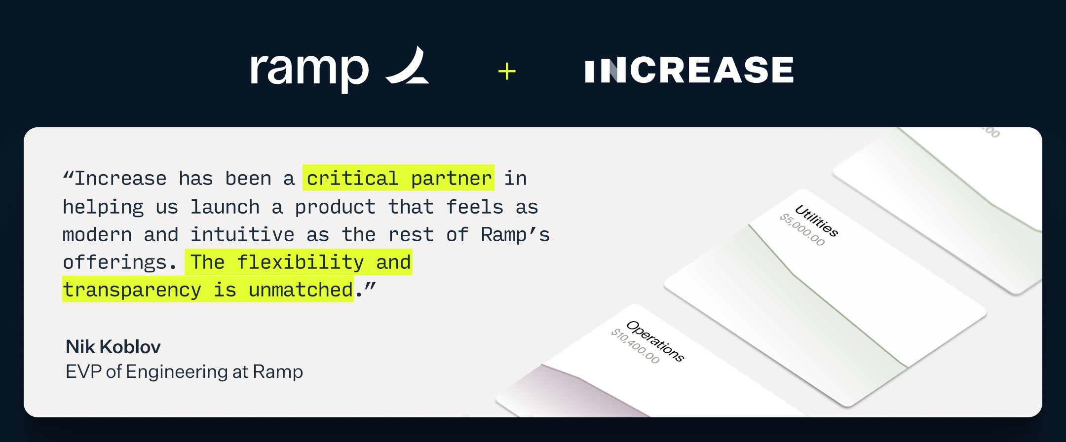 Ramp launches Ramp Treasury, powered by Increase — Increase